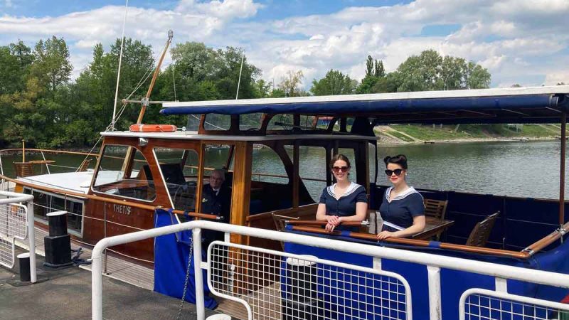 Thetis premium private boat rental - Budapest Yacht Rental
